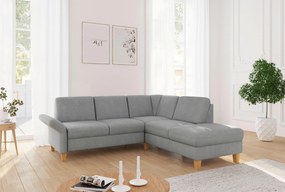 XXXLutz ROHOVÁ SEDAČKA, textil, šedá Sit & More - Sedací soupravy - 000144016153