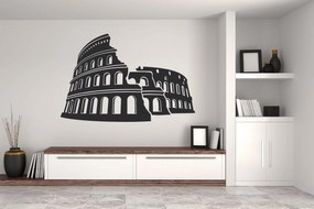 Lepy.cz Samolepka na zeď Colosseum Velikost (šířka x výška): 50x33cm, Barevná varianta: Karafiátová růžová