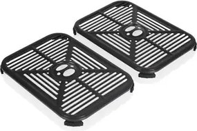 Tristar FR-9074 / Dvoukošová horkovzdušná fritéza / 2400W / 9l / 8 pro