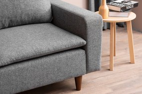 Hanah Home Rohová pohovka LUNGO světle šedá