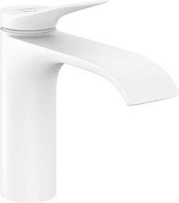 Hansgrohe Vivenis, páková umyvadlová baterie 110 CoolStart bez odtokové soupravy, bílá matná, HAN-75024700