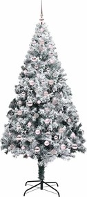Umělý vánoční stromeček Bílá 240 cm PVC, ocel a plast 3396982