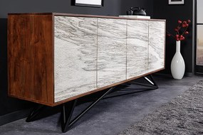 Designová komoda z masivu Mountain Soul Akácie 175cm