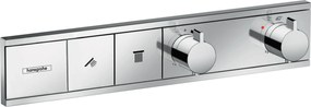 Hansgrohe RainSelect, baterie pod omítku na 2 spotřebiče, chromová, 15380000