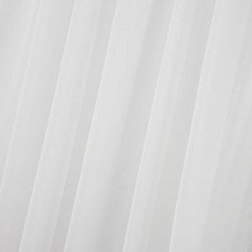 Dekorační krátká záclona se zirkony s řasící páskou CHRISTINE bílá 300x150 cm nebo 400x150 cm MyBestHome Rozměr: 300x150 cm