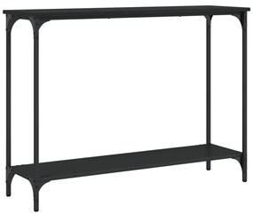 vidaXL Konzolový stolek černý 101 x 30,5 x 75 cm kompozitní dřevo