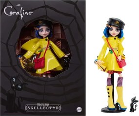 Mattel panenka Monster High x Skullector - Laika Coraline Vícebarevná
