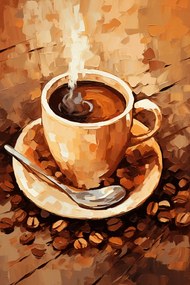 Obraz - Kouzlo čerstvě nalité kávy