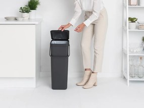 Brabantia Koš Sort&Go 40L šedá