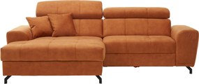 XXXLutz ROHOVÁ SEDAČKA, textil, oranžová Carryhome - Sedací soupravy - 000812004401