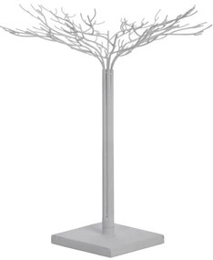 Bílý kovový dekorativní strom Leonois S - Ø 51*64 cm