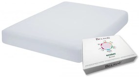 Nepropustné hyperprodyšné prostěradlo BelnoU ECOBEL 80x220 cm - bílá