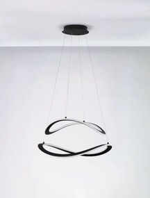 Designový lustr Celestia černá