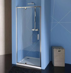 Polysan Easy Line - Sprchové dveře pivotové 88-102 cm, leštěný hliník/čiré sklo EL1715