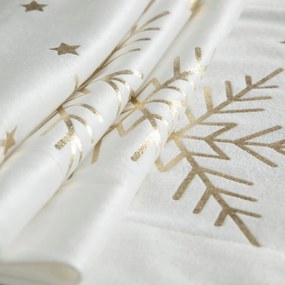 EUROFIRANY VÁNOČNÍ UBRUS ELEGANCE3 85X85 CM VZOROVANÝ