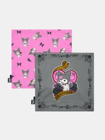 Sinsay - Sada bavlněných povlaků na polštáře Kuromi 2 pack - černá