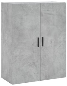 Skříň highboard betonově šedá 69,5x34x180 cm kompozitní dřevo,  3198165