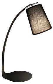 Klausen  Klausen 108008 - Stolní lampa GALLANT 1xE27/11W/230V černá/hnědá KS0203