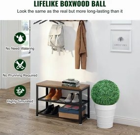 Umělé topiary Zimostráz, 50,8 cm vysoký (2 kusy)