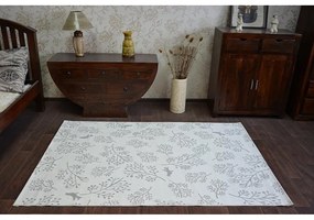 Kusový koberec Větvičky šedý 140x200cm