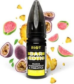 Riot BAR EDTN Salt Guava, marakuja a ananas 10ml (10mg)