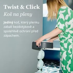 Tommee Tippee Sangenic Twist  Click bílá / Koš na pleny