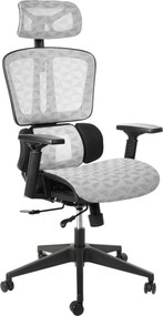 Ergonomické křeslo Preda – Šedý