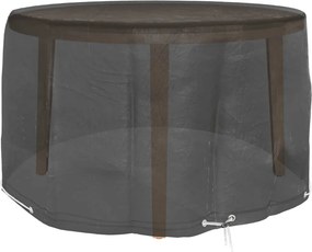 Plachty na zahradní nábytek 2 ks 6 oček Ø 125 x 75 cm kulaté 3155343