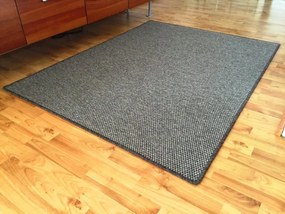 Vopi | Kusový koberec Nature tmavě béžová - 100 cm kulatý