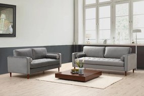 Hanah Home Třímístná pohovka ROME světle šedá 560ARE1335