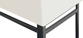 vidaXL Nepromokavá náhradní střecha na altán 310g/m² 3x3m [44782] Barva: Cihlová