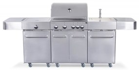 G21 Plynový gril G21 Arizona, BBQ kuchyně Premium Line 6 hořáků + zdarma redukční ventil 6390330