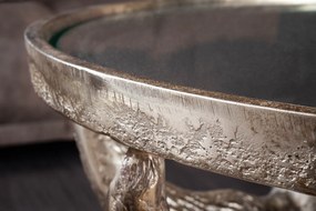 Bronzový konferenční stolek z hliníkové slitiny Bull, 56 cm
