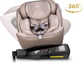 Autosedačka Aero Line, ISOFIX,0-36 kg, béžová | Nukido