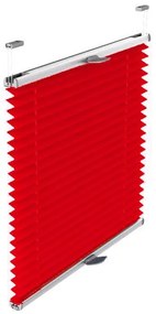 Gario Roleta Plisé Standard Červená Šířka: 47,5 cm