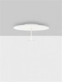 LED stmívatelné bílé designové stropní svítidlo Nima