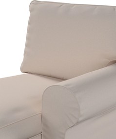 Potah na lenošku Ektorp pravý barva růžová látka pletený vzor