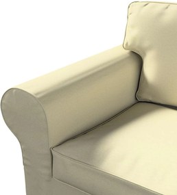 Potah na pohovku IKEA  Ektorp 2-místná, nerozkládací barva ekr látka lesklé, sametová