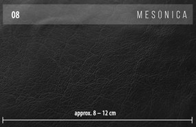 Vintage černé kožené křeslo MESONICA Puzo