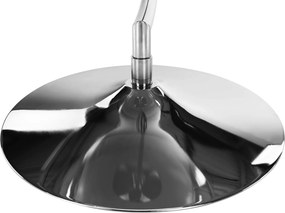 Závěsné křeslo se stojanem, transparentní/stříbrná/šedá, BUBBLE NEW TYP 3