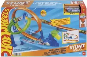 MATTEL Hot Wheels Stunt Tracks Rapid Launch Cyclone / Autodráha / od 4