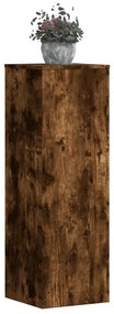 Stojany na rostliny 2 ks kouřový dub 33 x 33 x 100 cm kompozit 3307886