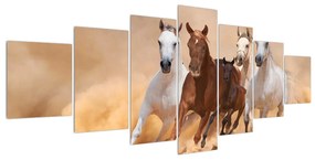 Obraz koní (210x100 cm)