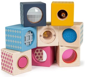 Bigjigs Toys Smyslové kostky