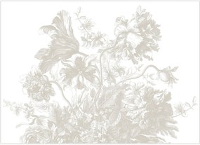 Tapeta Frans Uyterlinde - Engraved Flowers