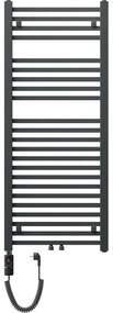 Mexen Pluton, elektrické topné těleso 1200x500 mm + topná tyč 600 W, antracitová, W106-1200-500-2600-66