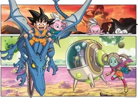 CLEMENTONI Puzzle Dragon Ball Daima: Goku a Shenron / 104 dílků / od 6