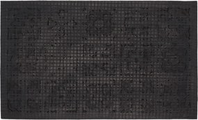 Rohožka MOSAIC 75x45 cm hnědá/černá