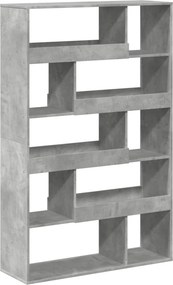Knihovna betonově šedá 100 x 33 x 156,5 cm kompozitní dřevo 3309342