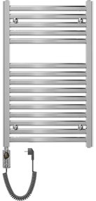 Mexen Helios, elektrické topné těleso 800x500 mm + topná tyč 300 W, chromová, W103-0800-500-2300-01
